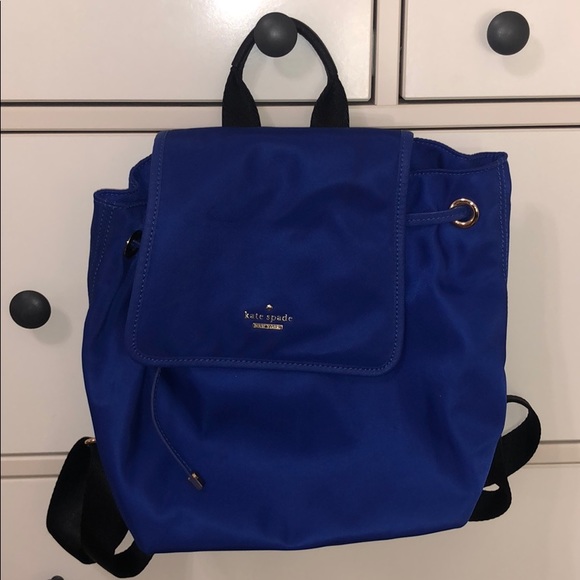 kate spade | Bags | Kate Spade Blue Minibackpack | Poshmark